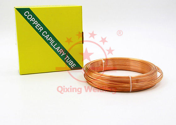 0.078 Inch Air Conditioner Copper Tube , High Purity Cu Copper Pipe Coil