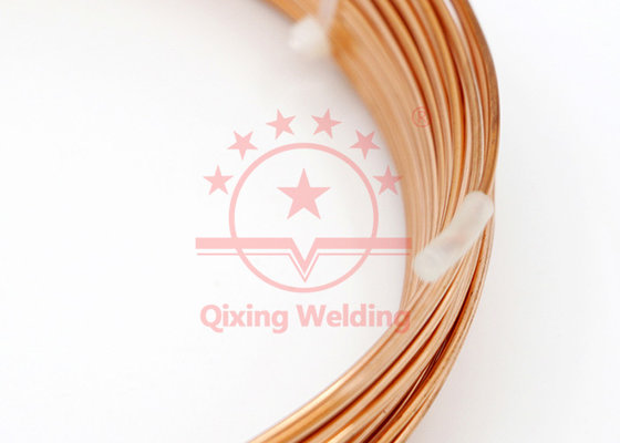 Yellow Capillary Hvac Copper Tubing , Mechanical Fridge Soft Copper Coil