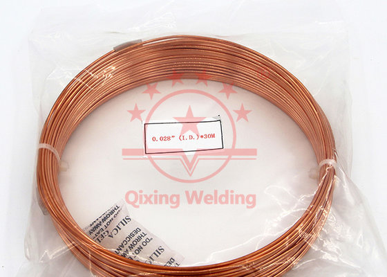 High Flatness Copper Capillary Tube For AC High Purity Cu Material Yellow Color
