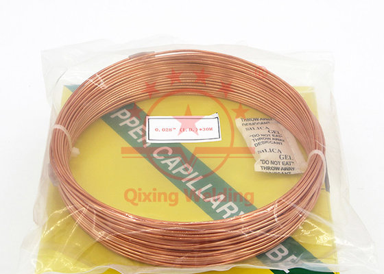 0.078 Inch Air Conditioner Copper Tube , High Purity Cu Copper Pipe Coil
