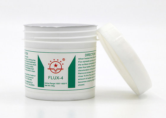 Medium Fluidity Non Corrosive Soldering Flux , Refrigeration Brazing Rod Material
