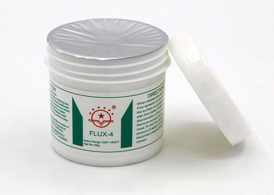 Medium Fluidity Non Corrosive Soldering Flux , Refrigeration Brazing Rod Material