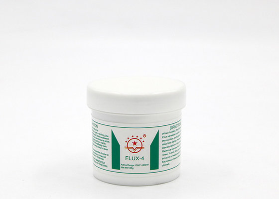 White Welding Flux Powder , Silver Solder Flux For Construction Machinery