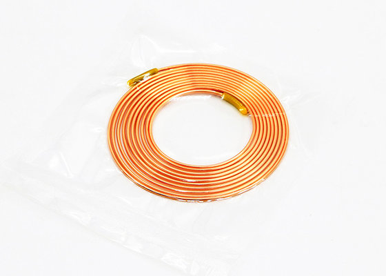 Heat Conduction Aircon Copper Tubing , C11000 / C12000 / C12200 Copper Pipe