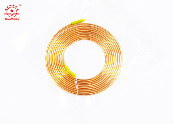 Soft Refrigeration Copper Pancake Coil 7 / 8 " OD X 50 ' Size Polished