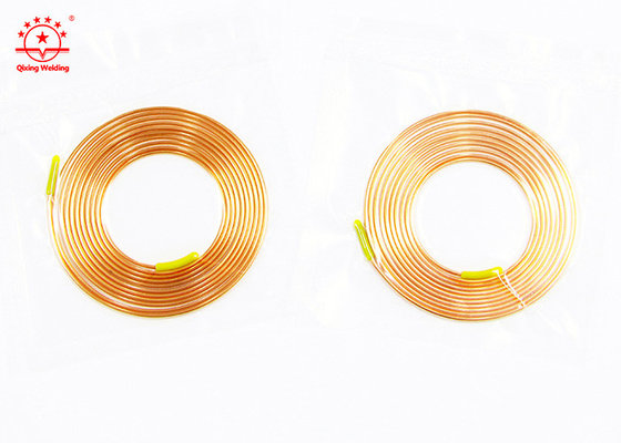 Soft Refrigeration Copper Pancake Coil 7 / 8 " OD X 50 ' Size Polished