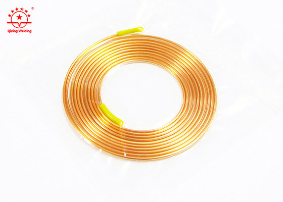 Outer Diameter 1.83 - 3.69 MM Capillary Tube Pancake Copper Coil For Cooling Pipes