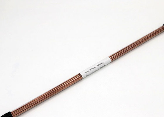 Medium Tolerance Copper Brazing Rod For Motor Vehicle / Metal Products