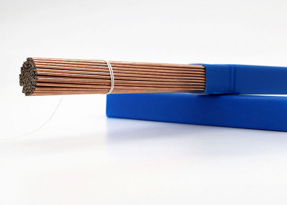 Low Melting Point Copper Welding Wire , 8mm Copper Rod For Power Equipment