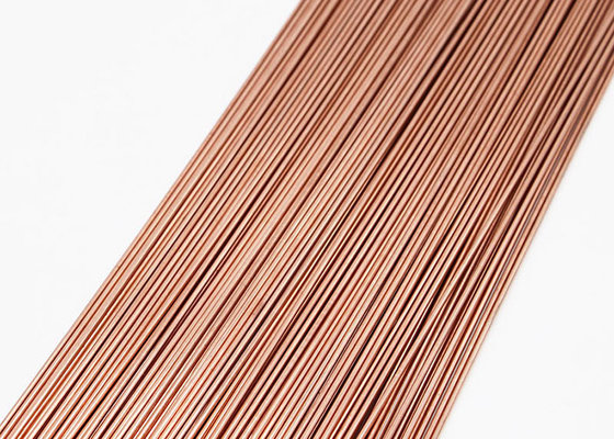 High Frequency Brazing Copper Brazing Wire , 11.34 KG / Carton Alloy Brazing Rods