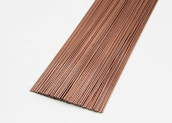 450mm Phosphorus Copper Brazing Rod No Cadmium Copper Alloy Cu Balance