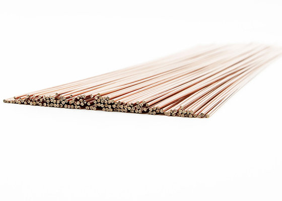 Low Melting Point Copper Welding Wire , 8mm Copper Rod For Power Equipment