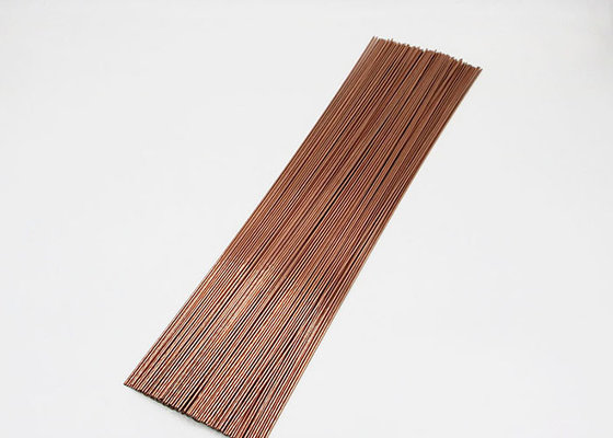 No Flux Phosphorus Copper Round Bar , 0 Silver Heat Sink Brazing Filler Rod