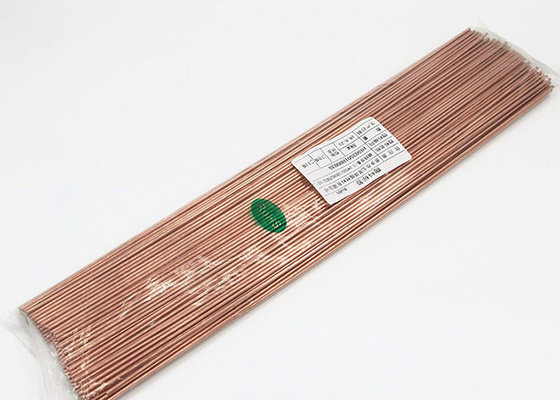 Anti Corrosion Brazing Filler Metal , 2.0 Mm Copper Round Rod Broad Scope