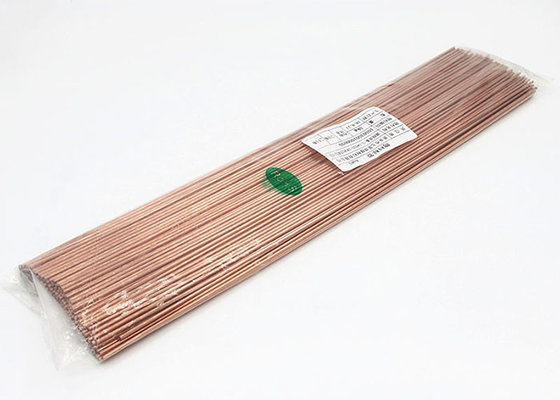 Phosphorus Copper Brazing Rod Brazing Material 3.2mm Flat Rod 0 % Sliver