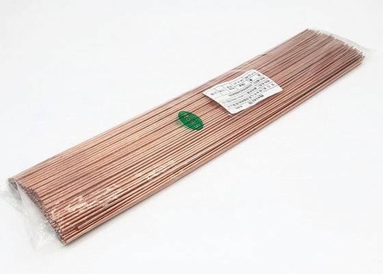 Phos Welding Copper Brazing Rod Custom Diameter Easy Flow Oxy Acetylene Brazing