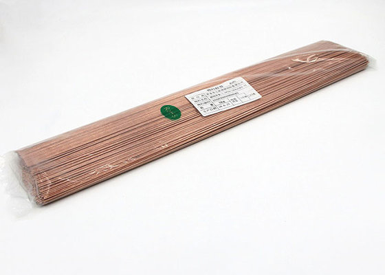 450mm Phosphorus Copper Brazing Rod No Cadmium Copper Alloy Cu Balance