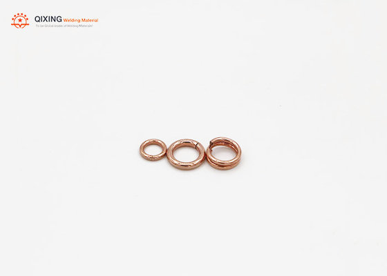 Brass / Copper / Silver Brazing Rings Inner Diameter Tolerance 0.05 mm
