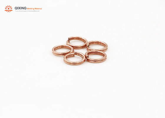 Brass / Copper / Silver Brazing Rings Inner Diameter Tolerance 0.05 mm