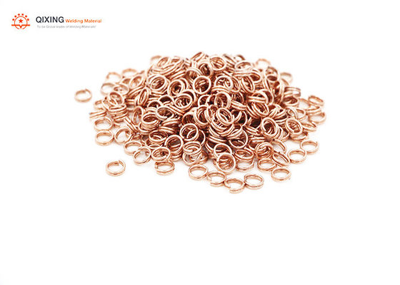 Copper With Copper Alloy Brazing Rings , Welded Metal Rings
