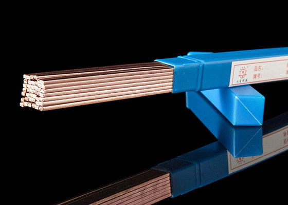 High Purity Copper Phosphorus Brazing Rods , Bare Bar Brazing Rods For Copper Pipe