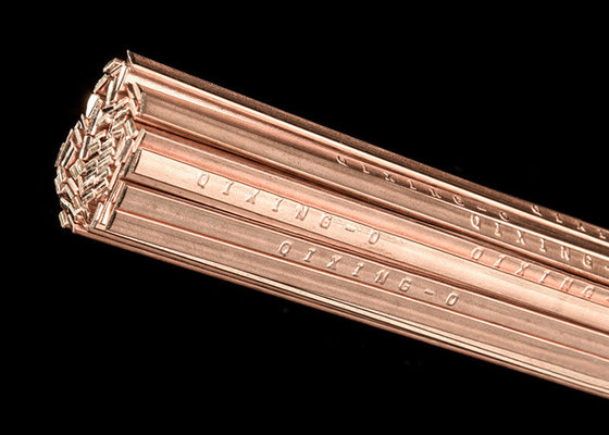High Purity Copper Phosphorus Brazing Rods , Bare Bar Brazing Rods For Copper Pipe