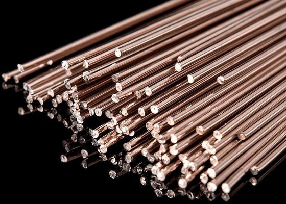 Phosphorus Copper Brazing Rod Brazing Material 3.2mm Flat Rod 0 % Sliver