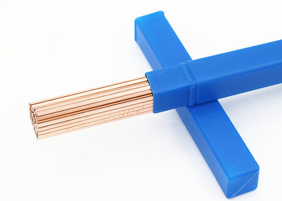 Phosphorus Copper Brazing Rod Brazing Material 3.2mm Flat Rod 0 % Sliver