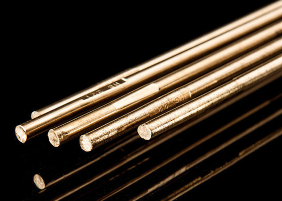Copper Alloy Brass Brazing Rod 4 Mm Welding Rod For Stainless Steel HS221 Model