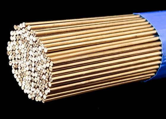 300 - 1000mm Copper To Brass Brazing Rod Large Joint High Conductivity HS221 Model