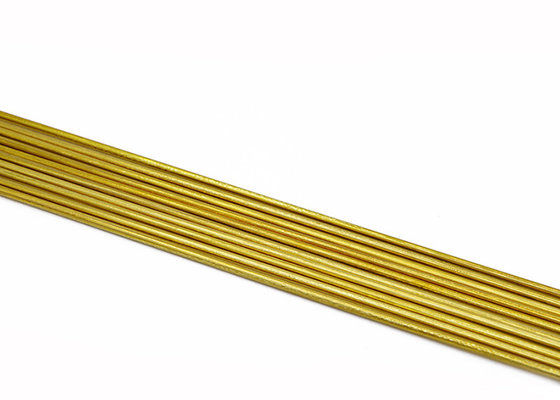 300mm Hs221 Round Bar 2.5mm Brass Brazing Rod