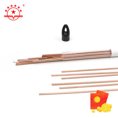 ROHS Cu 93% P7% 0 Silver Copper Brazing Rod