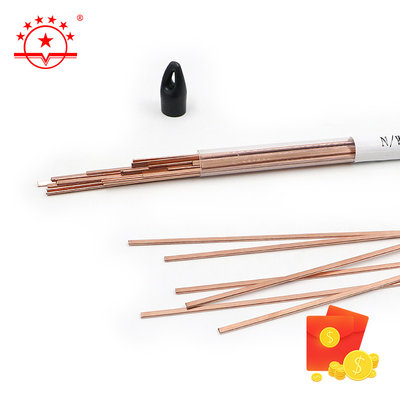 2.0x500mm Round 0 Silver Copper Brazing Rod For Refrigerating System