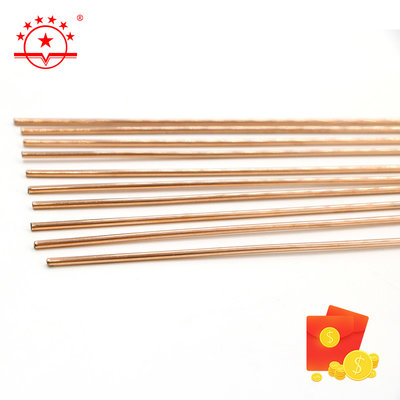 2.0x500mm Round 0 Silver Copper Brazing Rod For Refrigerating System