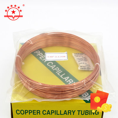1/4" 3/8" 1/2" 5/8" Copper Capillary Tube For Air Conditioners