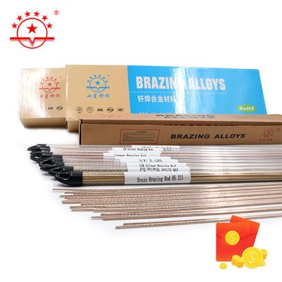 10kg/Roll 1.6-5.0Mm HS221 Brass Brazing Rod