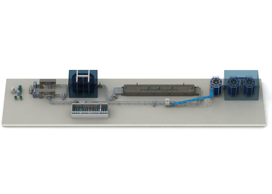 Customized Stainless Steel Hamburger Production Line With Large Capacity