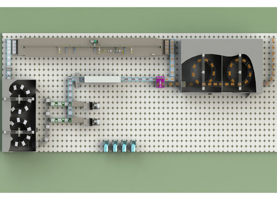 Customized Automatic Bread Production Line For Baking Toast / Loaf Bread