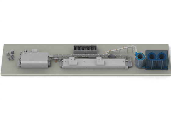 Customized Automatic Bread Production Line For Baking Toast / Loaf Bread