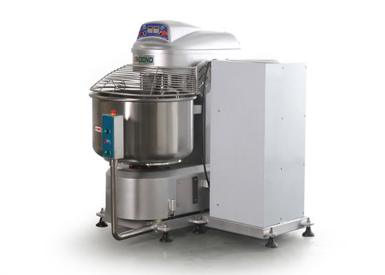 Double Speed Automatic Tilting Spiral Dough Mixer For Flour Mixing