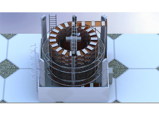 Automated Operation Cold Room Freezer Industrial Fast Cooling Room