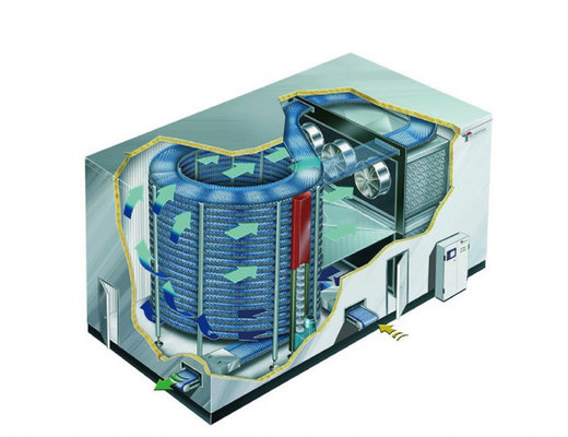 Automated Operation Cold Room Freezer Industrial Fast Cooling Room