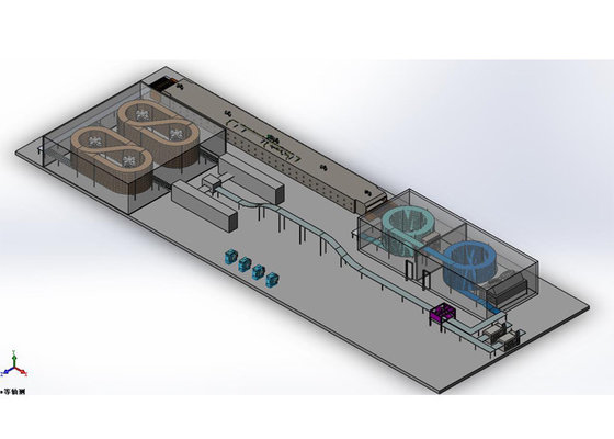 High Capacity Bakery Production Line For Baking Toast Bread CE Certification