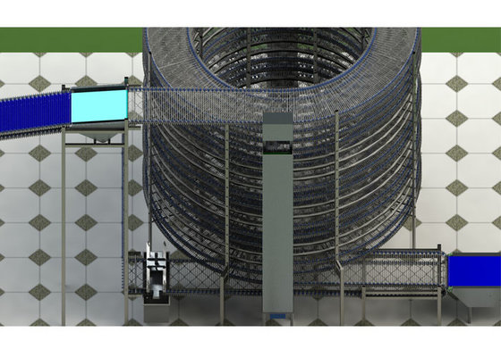 Full Auto Bread Making Production Line Stainless Steel CE Certification