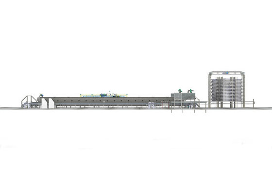 Industrial Bakery Production Line , Bread Baking Production Line For Food Factory