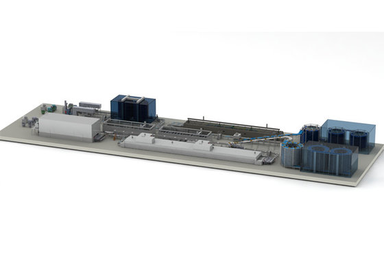 Heavy Duty Baking Production Line Electric Industrial Bread Baking Equipment