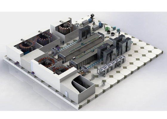 Food Making Bakery Production Line , Toast / Bread Production Line