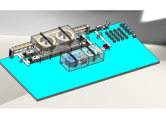 Industrial Hamburger Bakery Production Line With Free Technical Guide