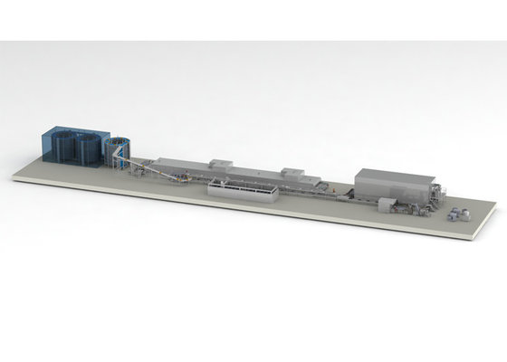 Hamburger Buns Food Production Equipment Line For Bread Processing