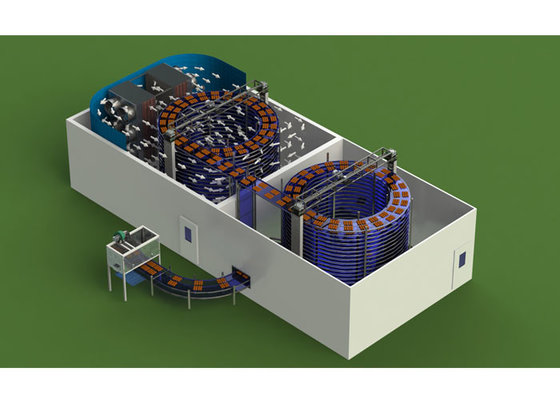 Automatic Hamburger Production Line For Buns Bread Making / Braking